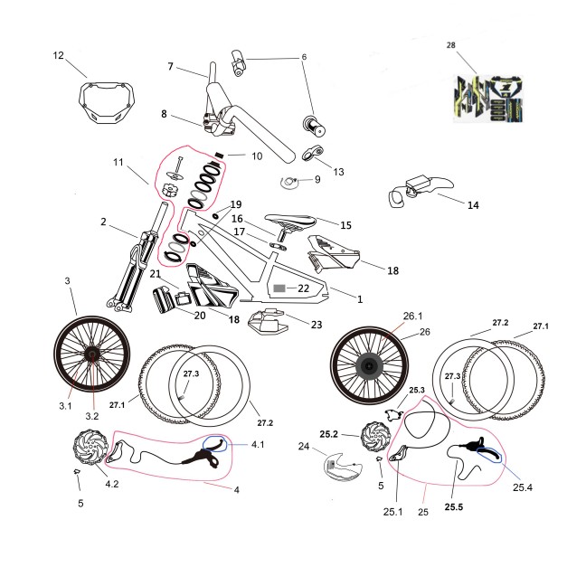 Amped A20 Pro 2025 All Parts Amped A20 Pro 2025