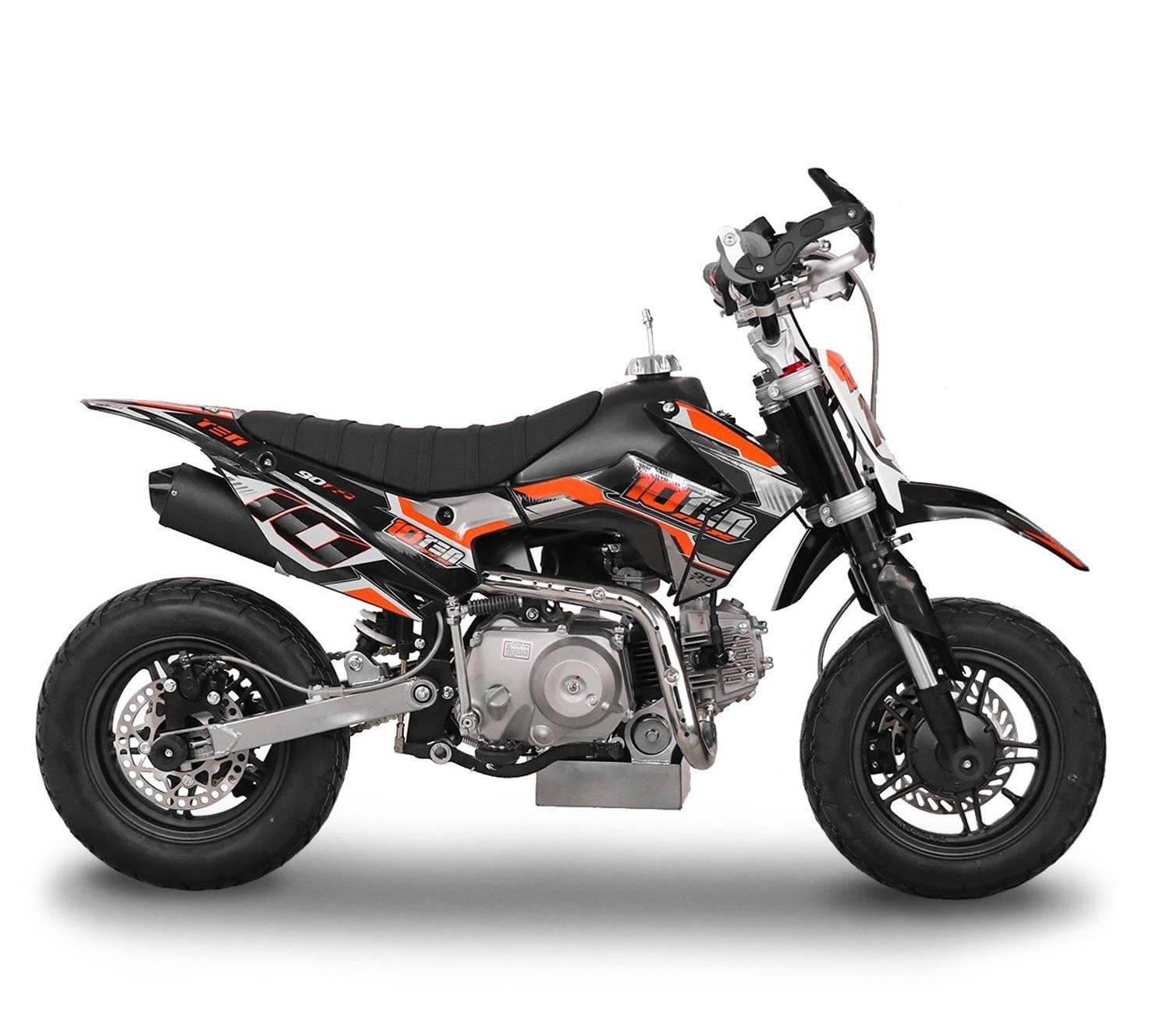 (2019) 10Ten 90R 90cc Kids Mini Supermoto Bike