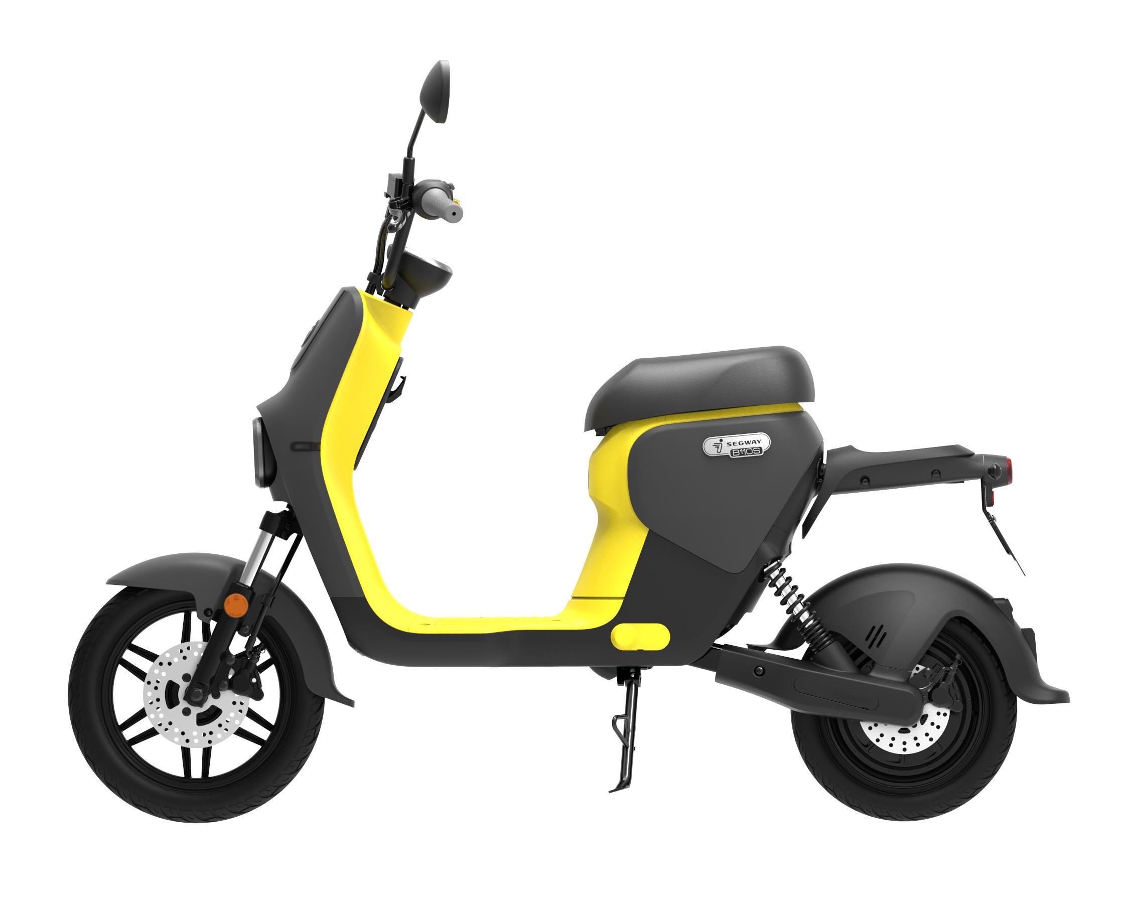 Segway eMoped B110s Yellow/Dark Grey Electric Moped